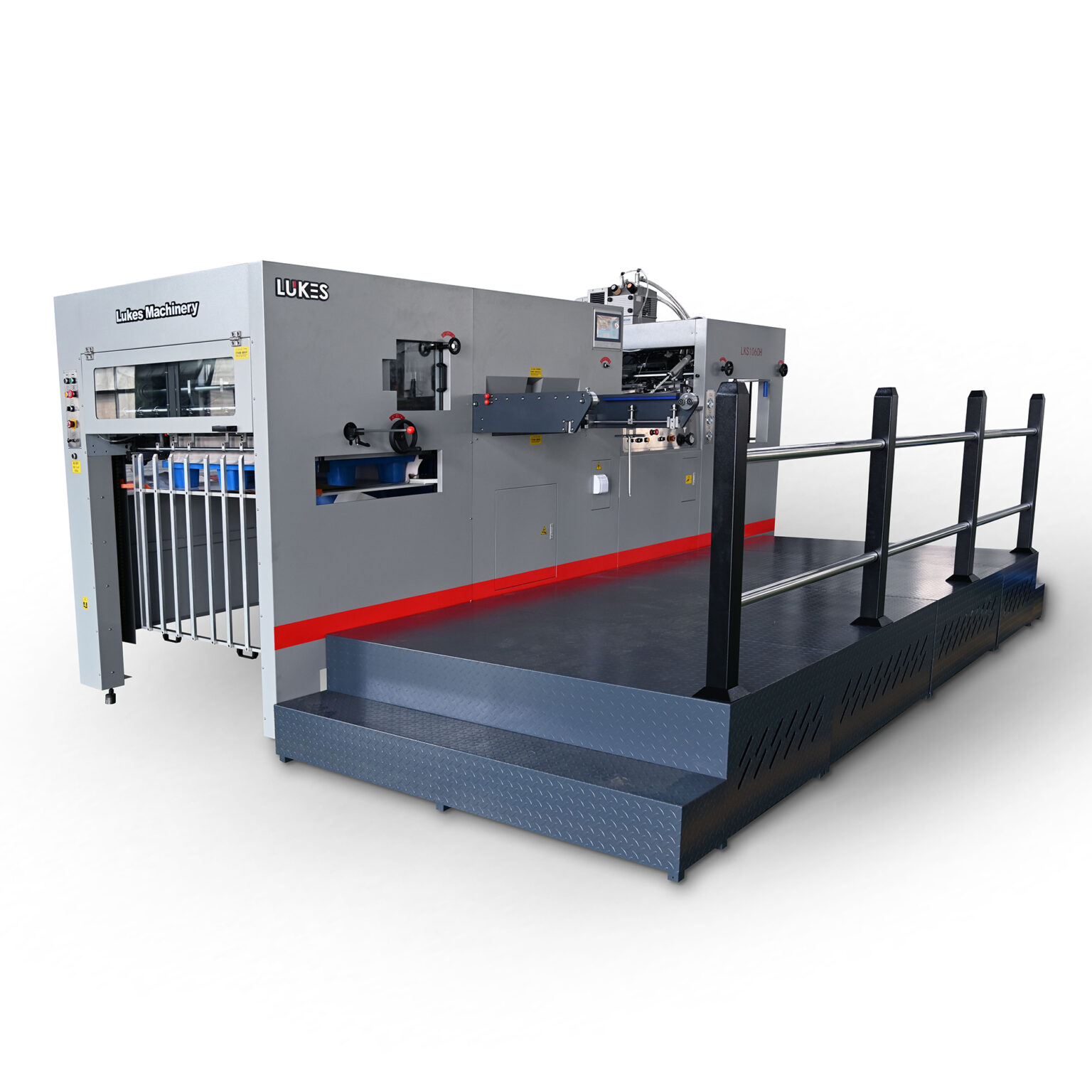 Maintenance method of automatic hot stamping&die cutting machine