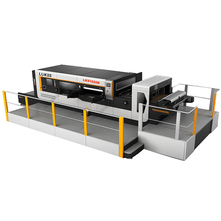 China Automatic Flatbed Die Cutter Machine For Sale - Lukes Machinery