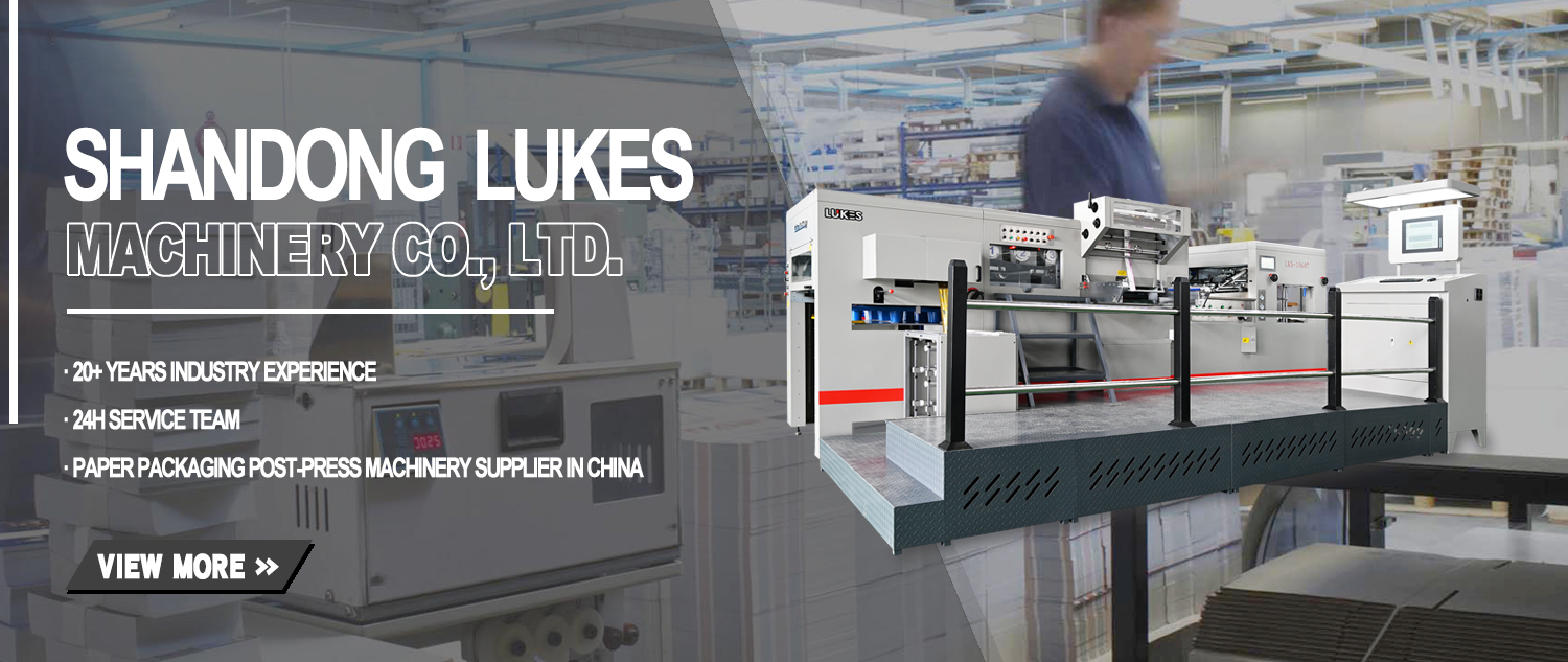 LKS800T Fully Automatic Foil Stamping Machine - Lukes Machinery